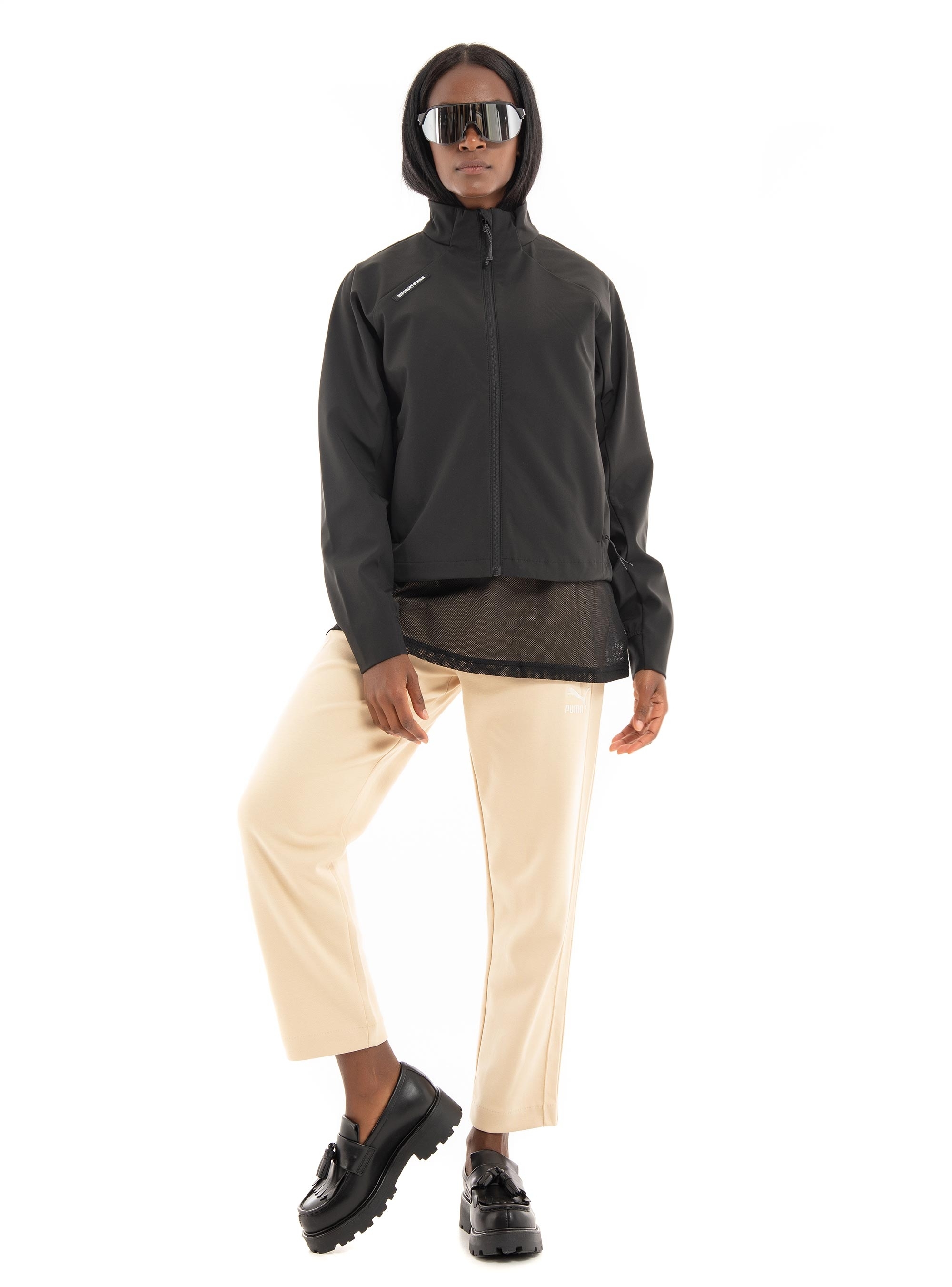 Superdry Code Tech Crop Softshell Jacket