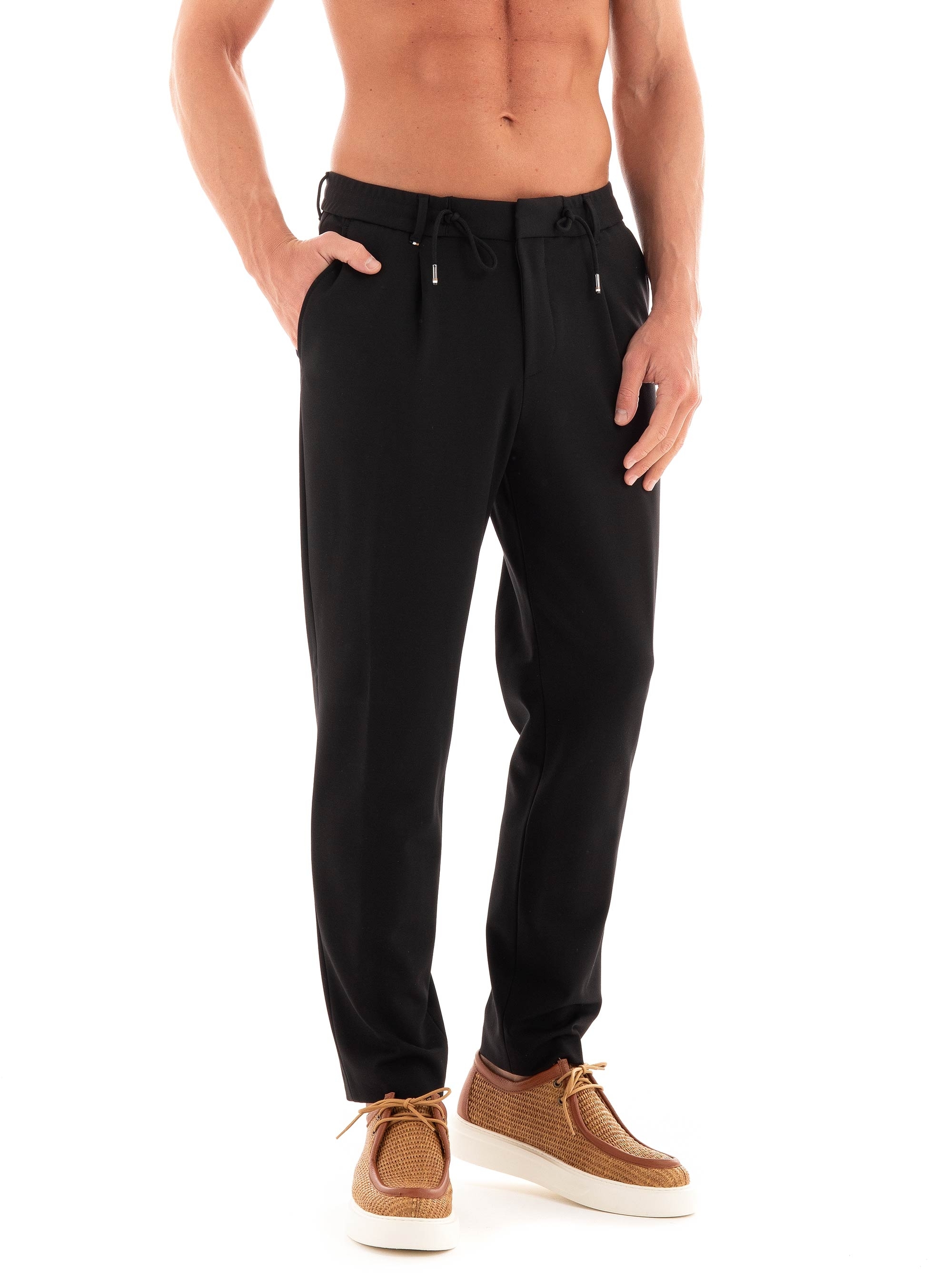 BOSS Relaxed Fit Pants C-Perin-J-RDS-233